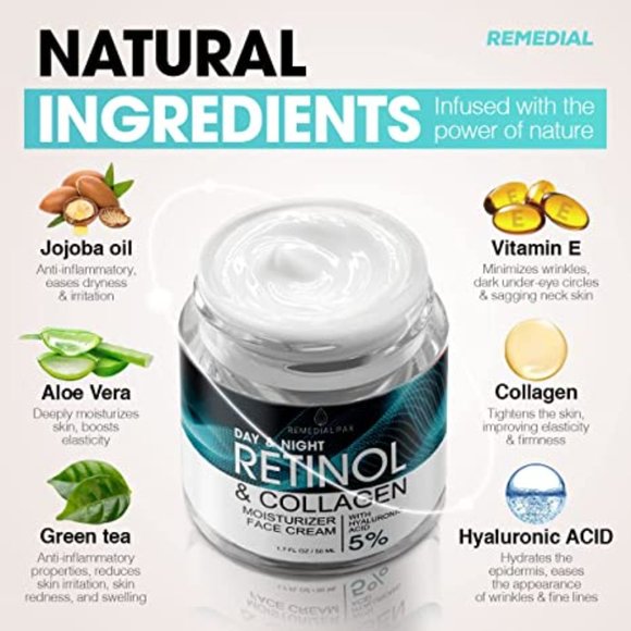 Remedial Pax | Skincare | Remedial Pax Day Night Retinol Collagen 85 Fl ...